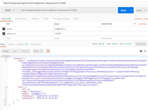 php laravel api returns 500 internal server error when requested by other apps stack overflow
