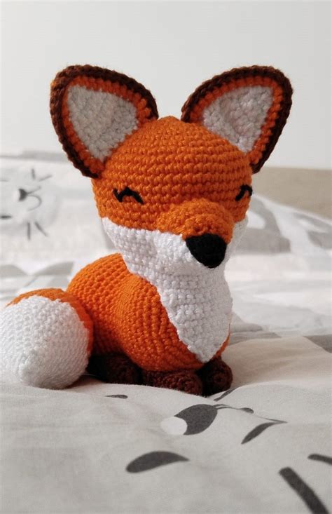 Mini Version Of Flinn The Fox R Crochet