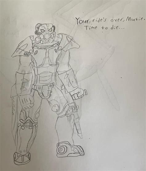 I Drew Some Frank Horrigan Fanart Rfallout