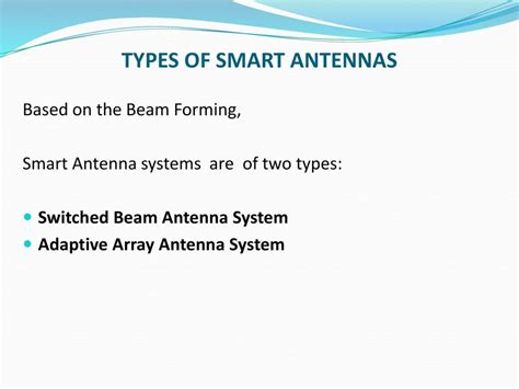 Smart Antenna Powerpoint Slides Learnpick India