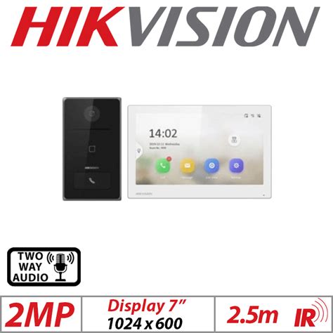 2mp Hikvision Video Intercom Villa Door Station Kit Ds Kis608 P ∙ Doris Cctv