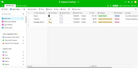 Airtable Reporting Dashboard Velotery
