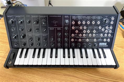 MATRIXSYNTH Korg MS 20 Mini Semi Modular Analog Synthesizer SN 003402