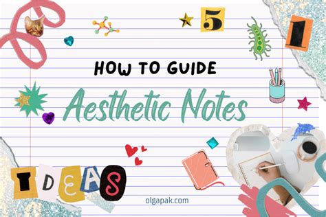 Aesthetic Notes How To Elevate Your Note Taking Game Olgapak Com
