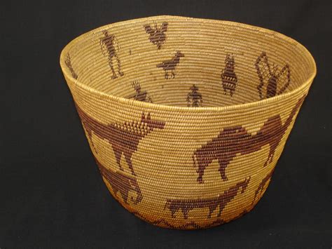 Maidu Native American Indian Baskets Basketry Gene Quintana Fine Art