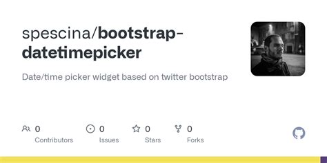 Github Spescina Bootstrap Datetimepicker Date Time Picker Widget Based On Twitter Bootstrap