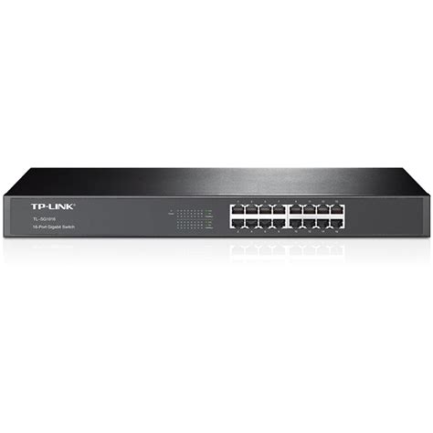 TP Link TL SG1016 16 Port Unmanaged Gigabit Switch TL SG1016 B H