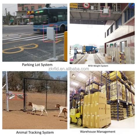 Gate Barrier Rfid Proximity Card Reader 860 960mhz Iso18000 6c Uhf