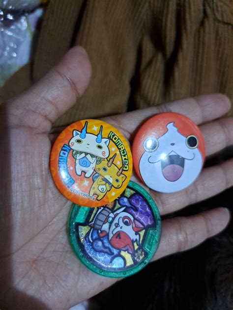 Yokai Chip And Badge Set On Carousell