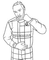 Shohei Ohtani Coloring Page