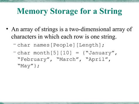Operation On String Presentation Ppt Programming Languages Computing