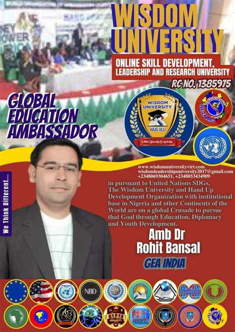 Pdf Global Education Ambassador Award