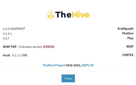 Thehive And Misp Integration Problems · Issue 33 · Thehive Project