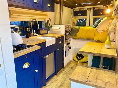 Woman Transforms Old Minibus Into Campervan For £20k