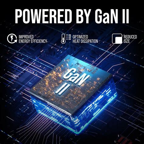 Visiontek 35w Charger Gan Ii Power Adapter 2 Port