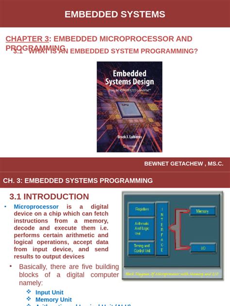 Ch03 Embedded Systems Programming Pdf Assembly Language Central Processing Unit