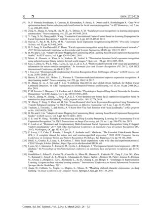Feature Extraction And Classification Methods Of Facial Expression A