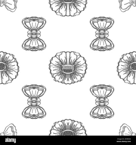 Light Texture Template Seamless Pattern Vector Illustration Stock