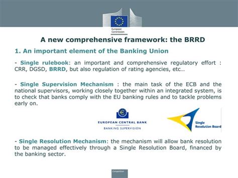 A New European Framework For Resolution Cases The Brrd Pdf Consumer Banking Personal Finance