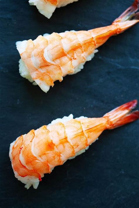 Nigiri Nigiri Sushi Shrimp Nigiri Rasa Malaysia Artofit