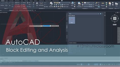 AutoCAD Block Editing And Analysis YouTube