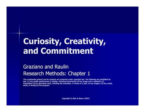Curiosity Creativity And Commitment Pdf Science