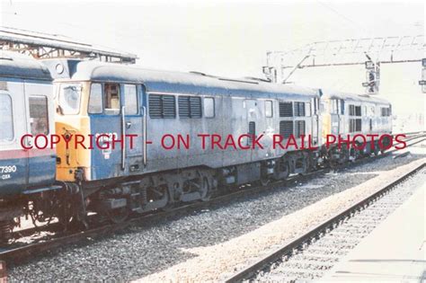 Uk Railway Photograph Of Class 31 31420 Rm31 818 £170 Picclick Uk