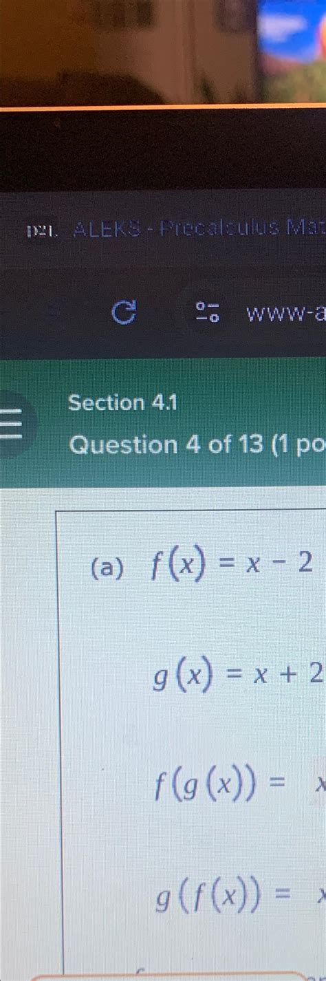 Solved Section 4 1question 4 ﻿of 13 1