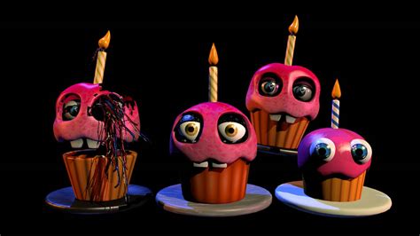C4dcupcake Of Fnaf 2 Fnaf 1 By Rasecstudiosxd On Deviantart