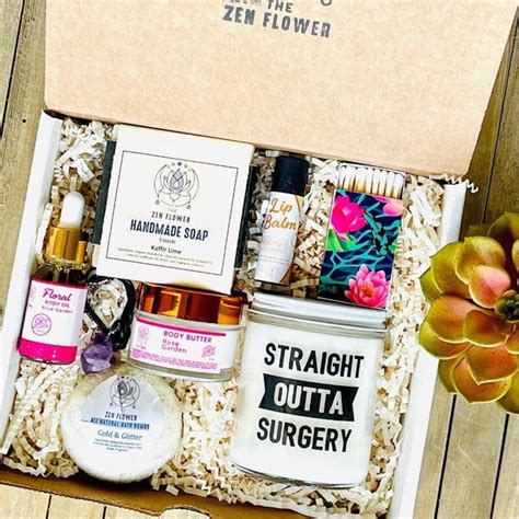 Get Well Soon T Box Post Surgery Care Package Healing Surgery T