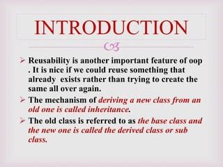 Inheritance PPT