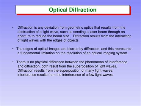 Ppt Fraunhofer Diffraction Powerpoint Presentation Free Download