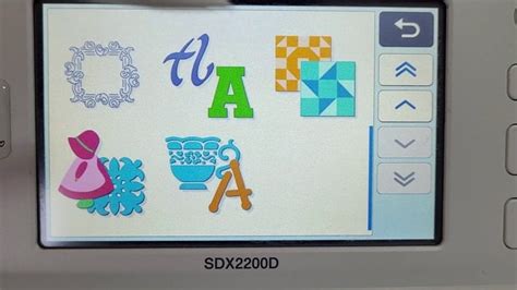 Using The Built In Scan N Cut Designs Create With Sue