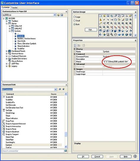 image tile menu autolisp visual lisp and dcl autocad forums