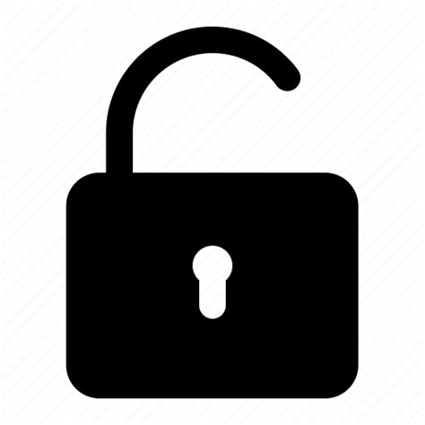 Unlock Unlocked Padlock Secure Security Icon Download On Iconfinder