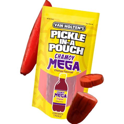 Van Holtens Pickle In A Pouch Chamoy Mega Pickle 3 Pack
