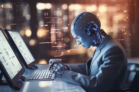 Premium Ai Image Ai Inspires Entrepreneurs With Data Analysis