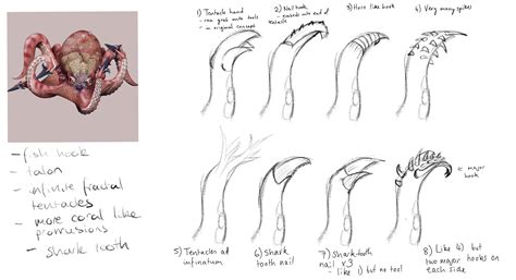 Thanks For The Feedback Here Are Some Alternative Tentacle Designs Please Let Me Know Which
