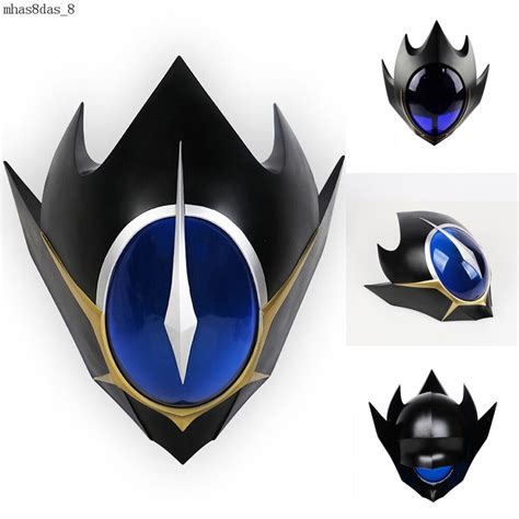 Anime Code Geass Lelouch Of The Rebellion Zero Helmet Mask Cosplay Props Ts Shopee Philippines