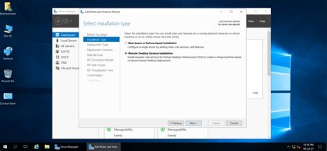 Remote Desktop Service Installation In Windows Servers Add Roles And Features Wizard