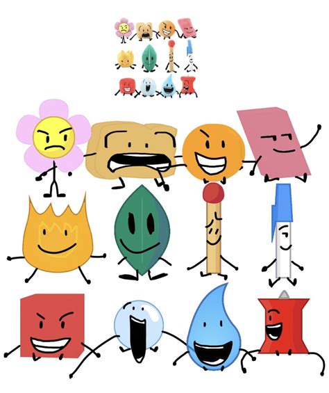 So I Made Art Of The Bootleg Bfdi Plushies What Do You Think R Battlefordreamisland