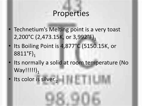 Technetium Zach Ewing Pptx