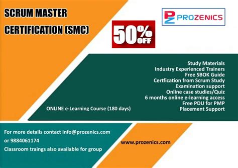 Prozenics On Linkedin Scrummaster Agile Scrumtraining Training