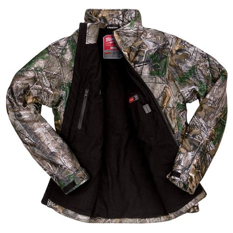 Milwaukee M12hjcamox0 12v Li Ion Cordless Camo Heated Quietshell Jacket