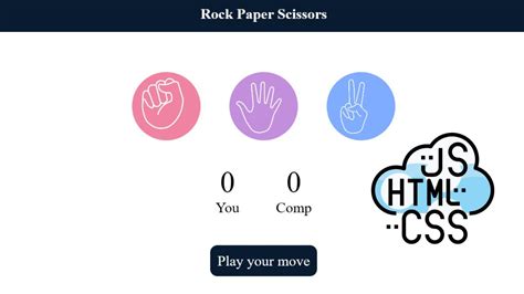 🚀 Javascript Rock Paper Scissors Game Tutorial Build Your Own Game