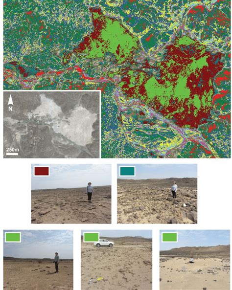 Map Of Surface Sediment Classes Identified Through The Unsupervised