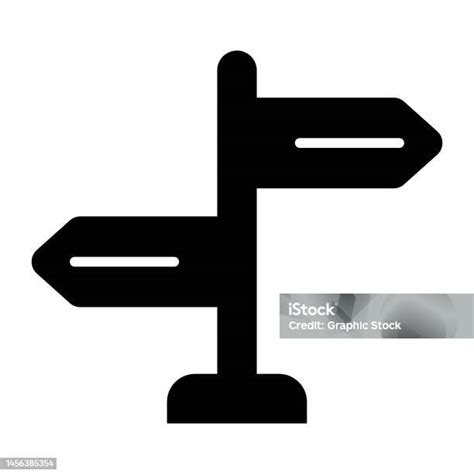 현대적인 스타일의 표지판 개념 길가 화살표 편집 가능한 벡터 0명에 대한 스톡 벡터 아트 및 기타 이미지 0명 도로 방향 Istock