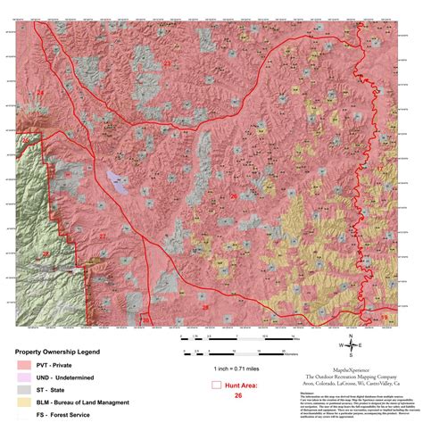 Wyoming Deer Hunt Area 26 Hunt Wyoming Map By Map The Xperience