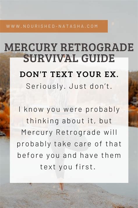 Mercury Retrograde Survival Guide — Nourished Natasha Retrograde