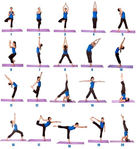 Simple Yoga Poses For Beginners Work Out Picture Media Work Out